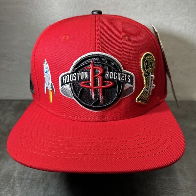 Houston Rockets Hat Pro Standard "Spacy City 2X" PRM Snapback Cap - Red ...