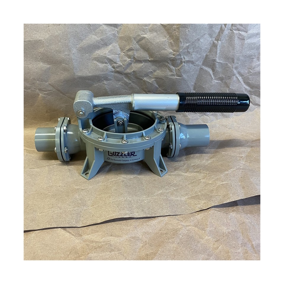 Guzzler® 500D Utility/Manual Hand Pump (1-1/2" Smooth Ends), wastewater ...