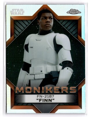 2023 Topps Chrome Star Wars Finn FN-2187 #M-17 Monikers | eBay