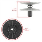 Secondary Transmission Variator Pulley Kit For John Deere D105 E100 ...
