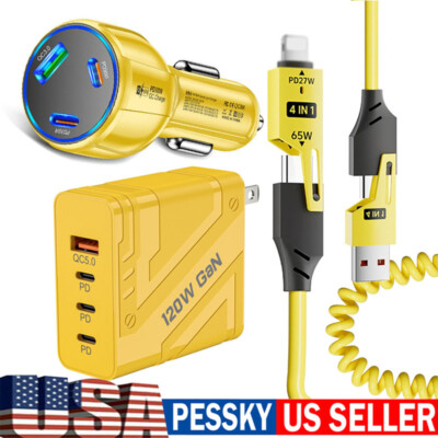 120W Fast Charger Adapter & Cable For Samsung Galaxy A71 5G A51 A41 A31 ...