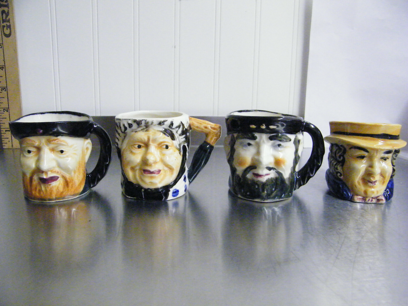 VTG 1940's Occupy Japan Mini Toby Mugs, Set of 4 | eBay