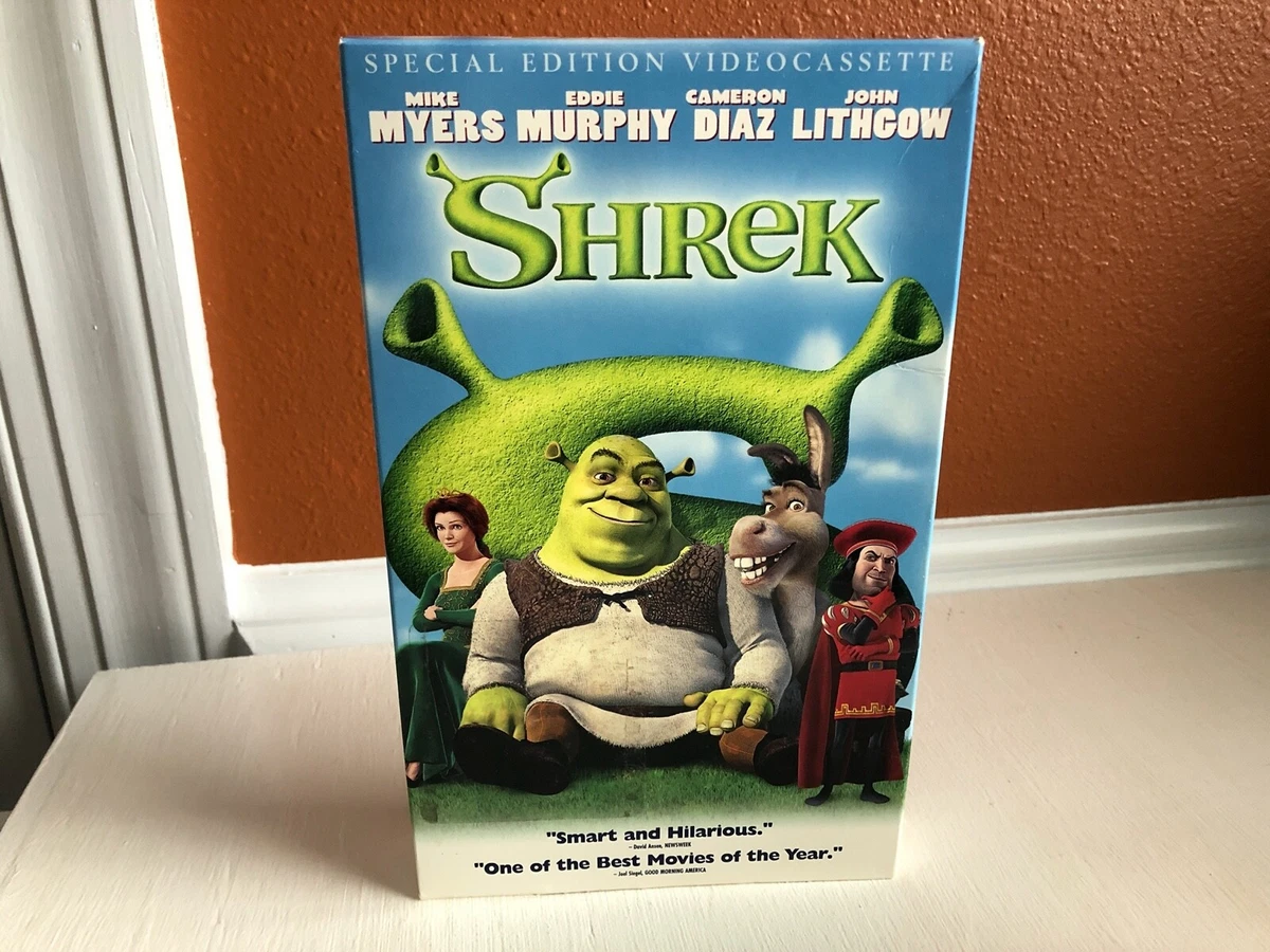 Shrek Vhs 2001 Ebay