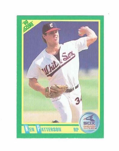 Ken Patterson Chicago White Sox #34 RP #207 Score 1990 Baseball Card | eBay