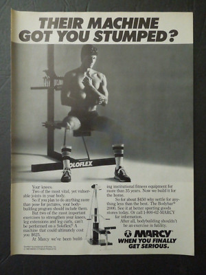 1983 MARCY Fitness Products The Bodybar 2000 Magazine Ad | eBay