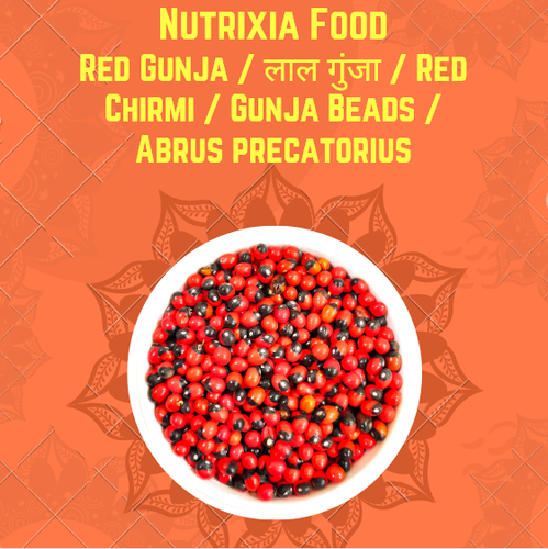GRAINES DE GUNJA LAL - CHIRMATI RED BEEJ - LAL RATTI - POIS ROSAIRE ...