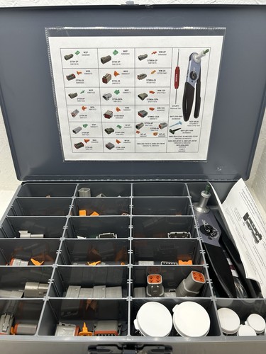 OEM Deutsch DT, Installer Kit w/ HDT-48-00 Crimping Tool, Removal Tool ...