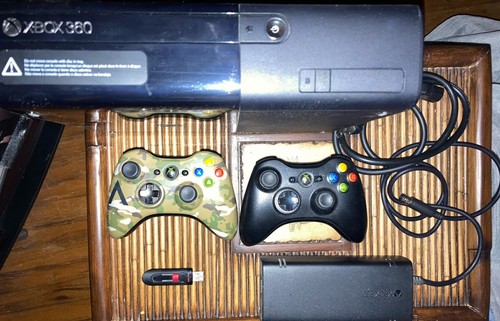 XBox360 500GB Internal Drive, 16GB USB Flash Drive, 2 Controllers & 6 ...