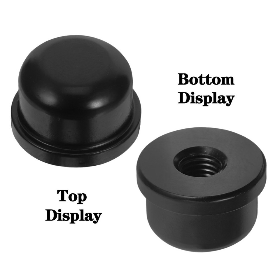 4pcs Finial For Lamps, Lamp Shade Nut Screw Cap, 1/4-28 Thread Metal ...