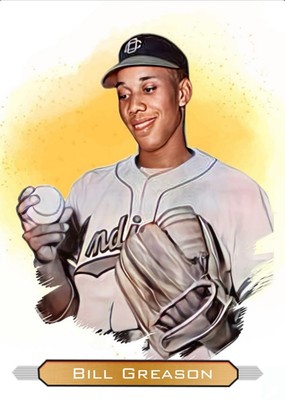 Bill Greason Custom Art Baseball Card | eBay