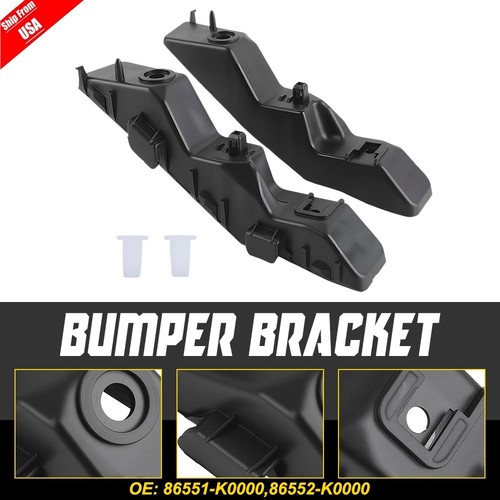 Pair For 2020-2024 Kia Soul Front Bumper BracketLH & RH 86551-K0000 ...
