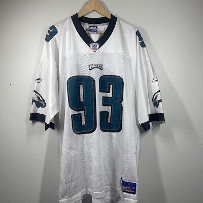 Rare Reebok 2005 Philadelphia Eagles Superbowl Jersey #93 Jevon Kearse ...