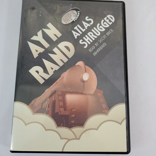 Atlas Shrugged Ayn Rand Unabridged Audiobook 4 CDs Mp3 Format ...