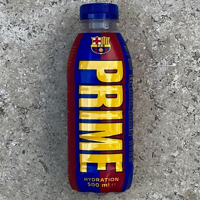 PRIME Hydration | Barcelona 500ml Spanish Exclusive ⚽️ | IN HAND | eBay