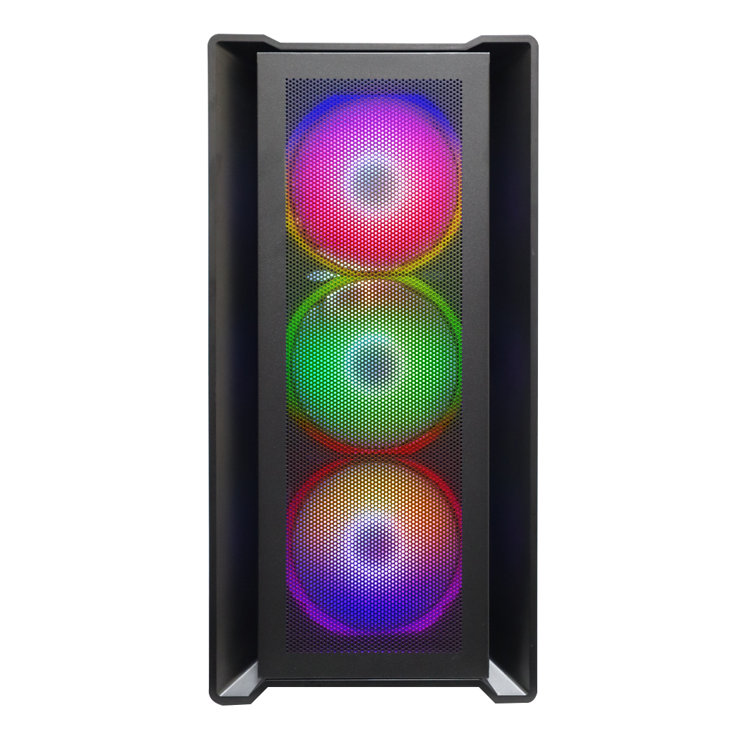 Fast Gaming PC CiT F3 Black Red Bundle Intel i3 16GB 1TB NVIDIA GT730 ...