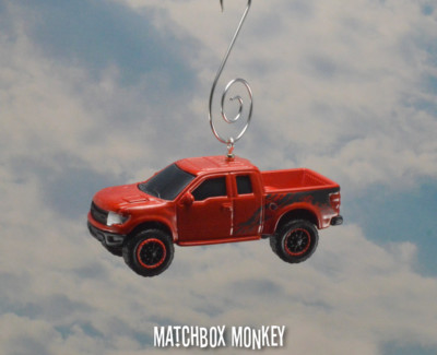 NEW Ford F150 SVT Raptor Ext Cab Pickup Custom Christmas Ornament 1/64 ...