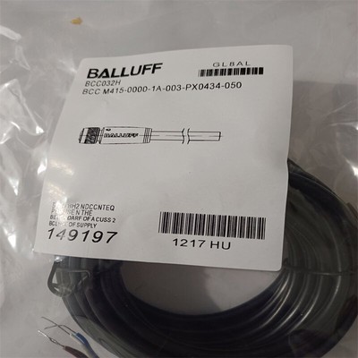 one New balluff BCC032H BCC M415-0000-1A-003-PX0434-050 cable FAST SHIP ...