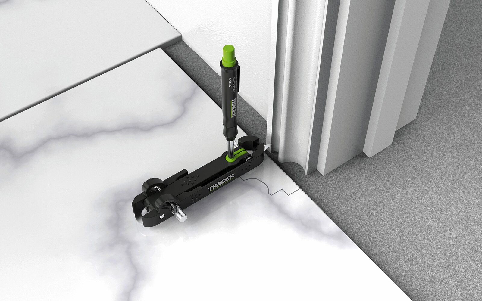 TRACER Pro Scribe Tool Deep Hole Pencil 6 Replacement Lead Holster ...