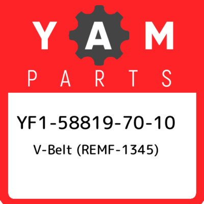 YF1-58819-70-10 Yamaha V-belt (remf-1345) YF1588197010, New Genuine OEM ...