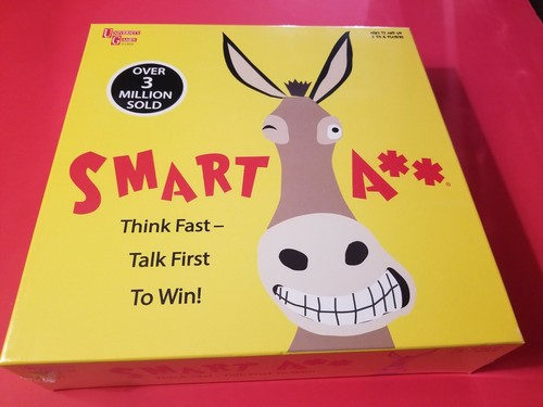 Smart Ass Trivia Game Family Board Game Party Fun Think Talk Fast ...