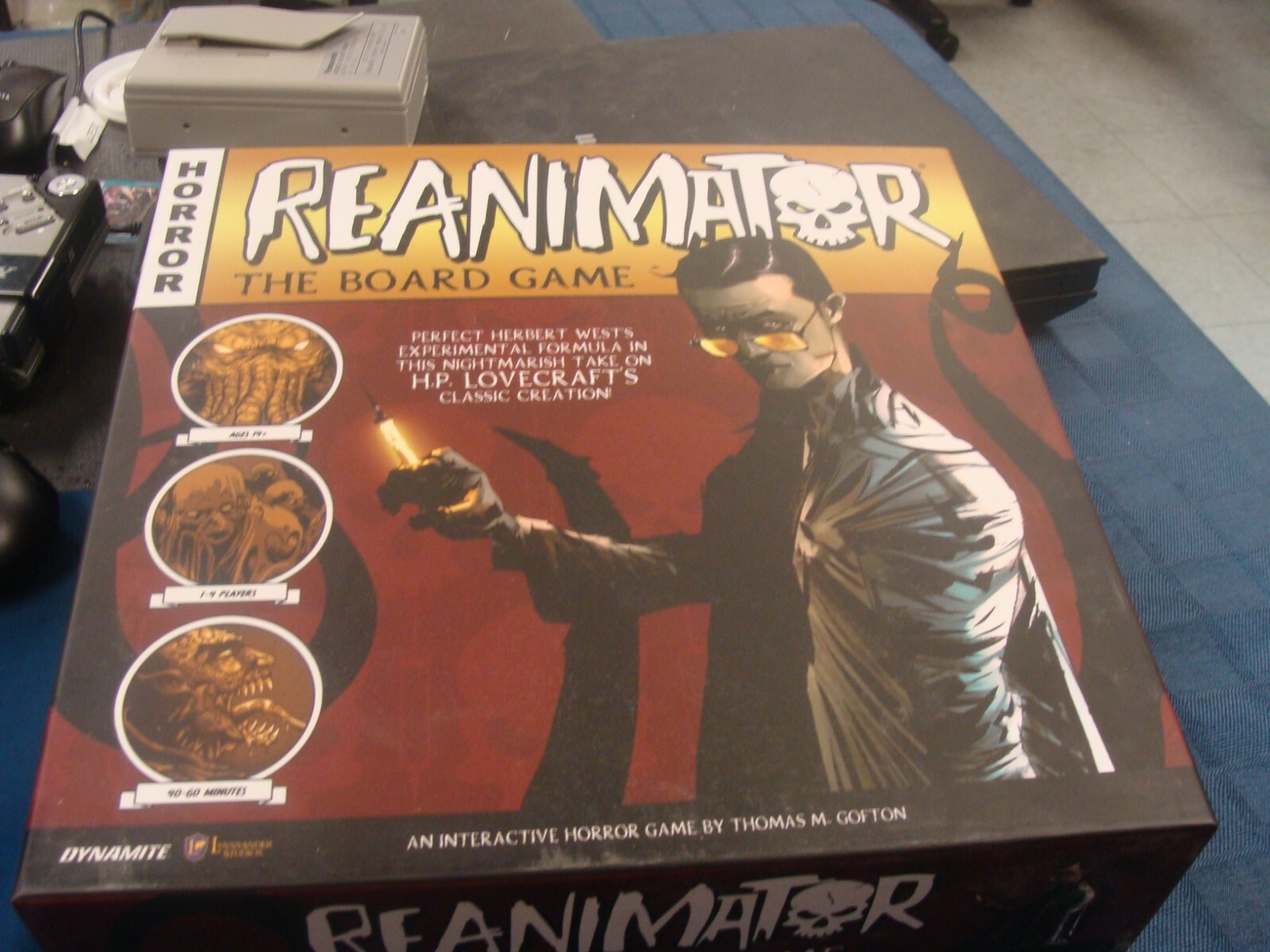 Reanimator: The Board game Dynamite Lynvander Studios H.P. Lovecraft | eBay