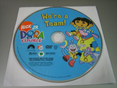 Dora the Explorer - We're a Team (DVD, 2006) - Disc Only!!! 97368040144 ...
