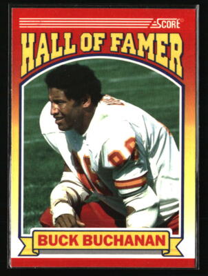 Buck Buchanan 1990 Score #600b FOOTBALL Card | eBay