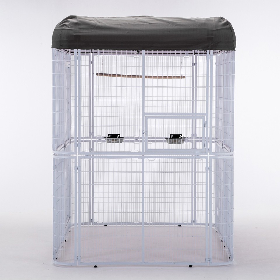 Large Walk in Aviary Bird Cage Parrot Macaw Flight Cage Finch Pet House ...