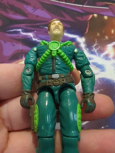 1991 Hasbro GI Joe ARAH - Major Altitude v1 Battle Copter Pilot Action ...