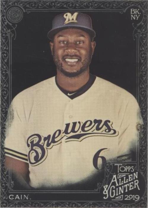 2019 Topps Allen & Ginter X - Lorenzo Cain #38 for sale online | eBay