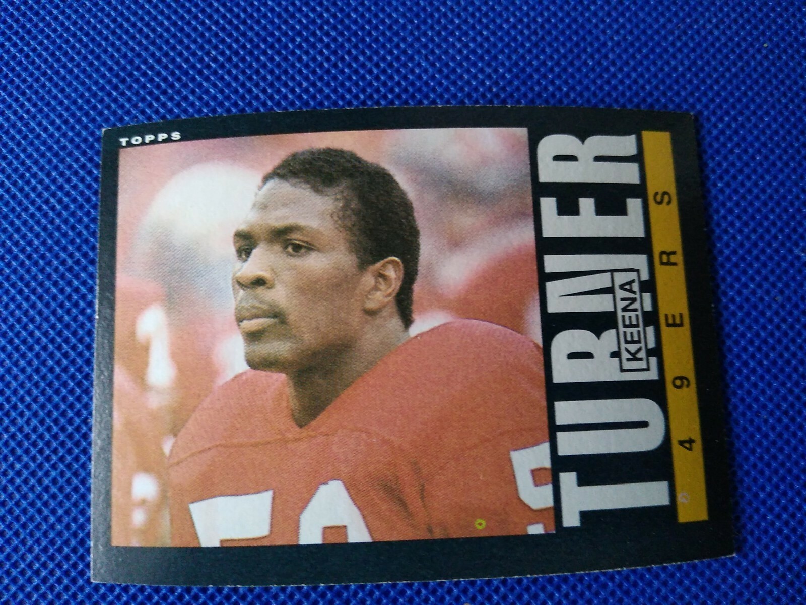1985 Topps Football #162 Keena Turner San Francisco 49ers | eBay