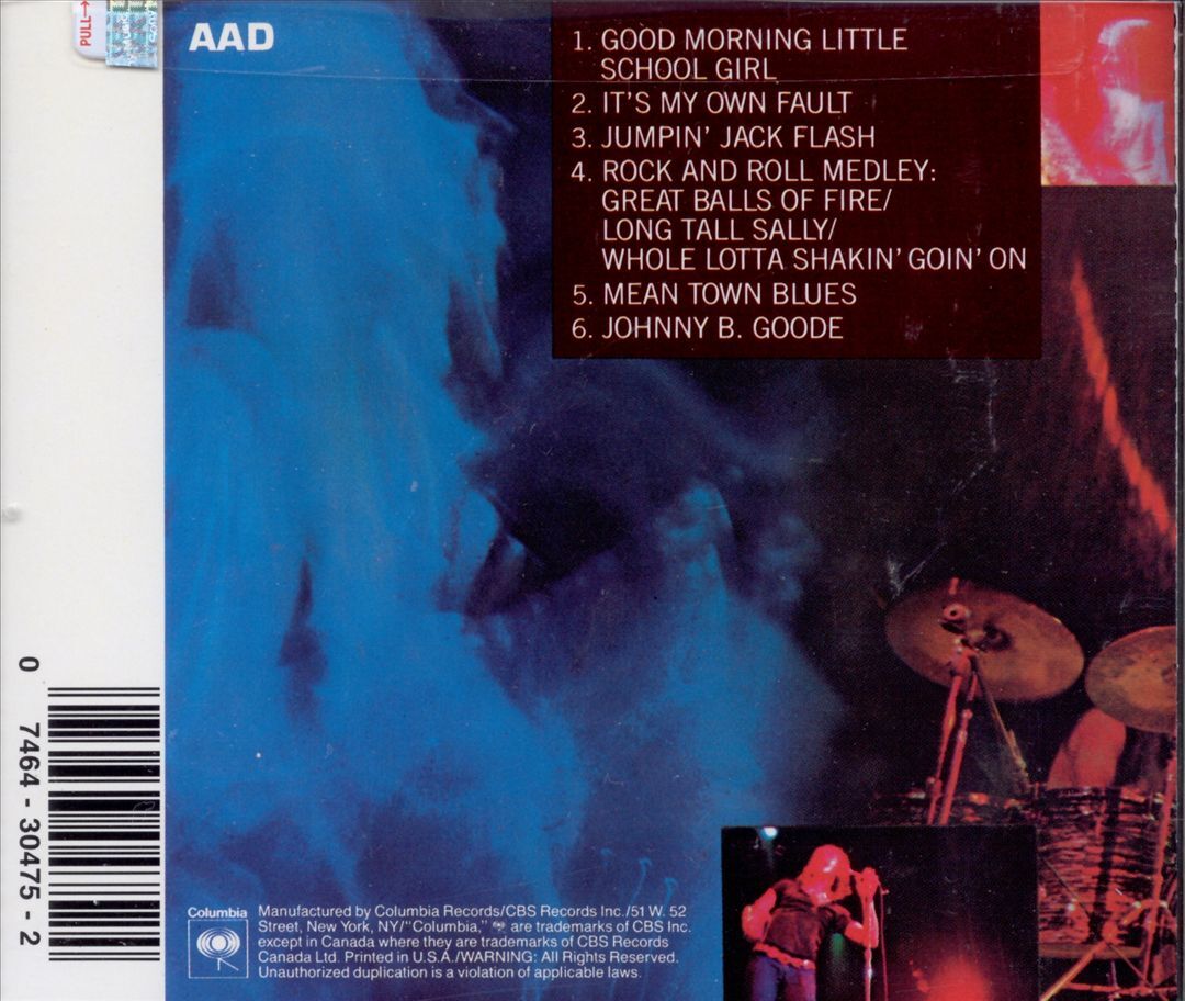 JOHNNY WINTER - LIVE NEW CD 886972381428| eBay