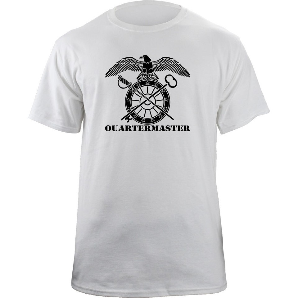 US Army Quartermaster Gold Eagle Branch Insignia Veteran Graphic T ...
