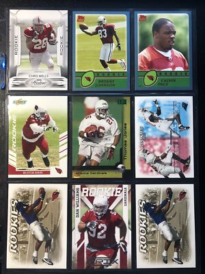(Lot of 17) Arizona Cardinals NFL Trading Cards (Rookies) | eBay
