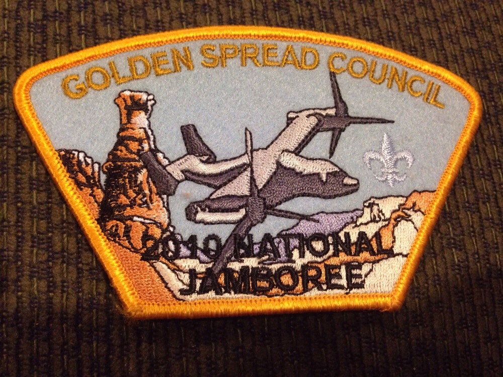 Mint 2010 JSP Golden Spread Council Yellow Border | eBay