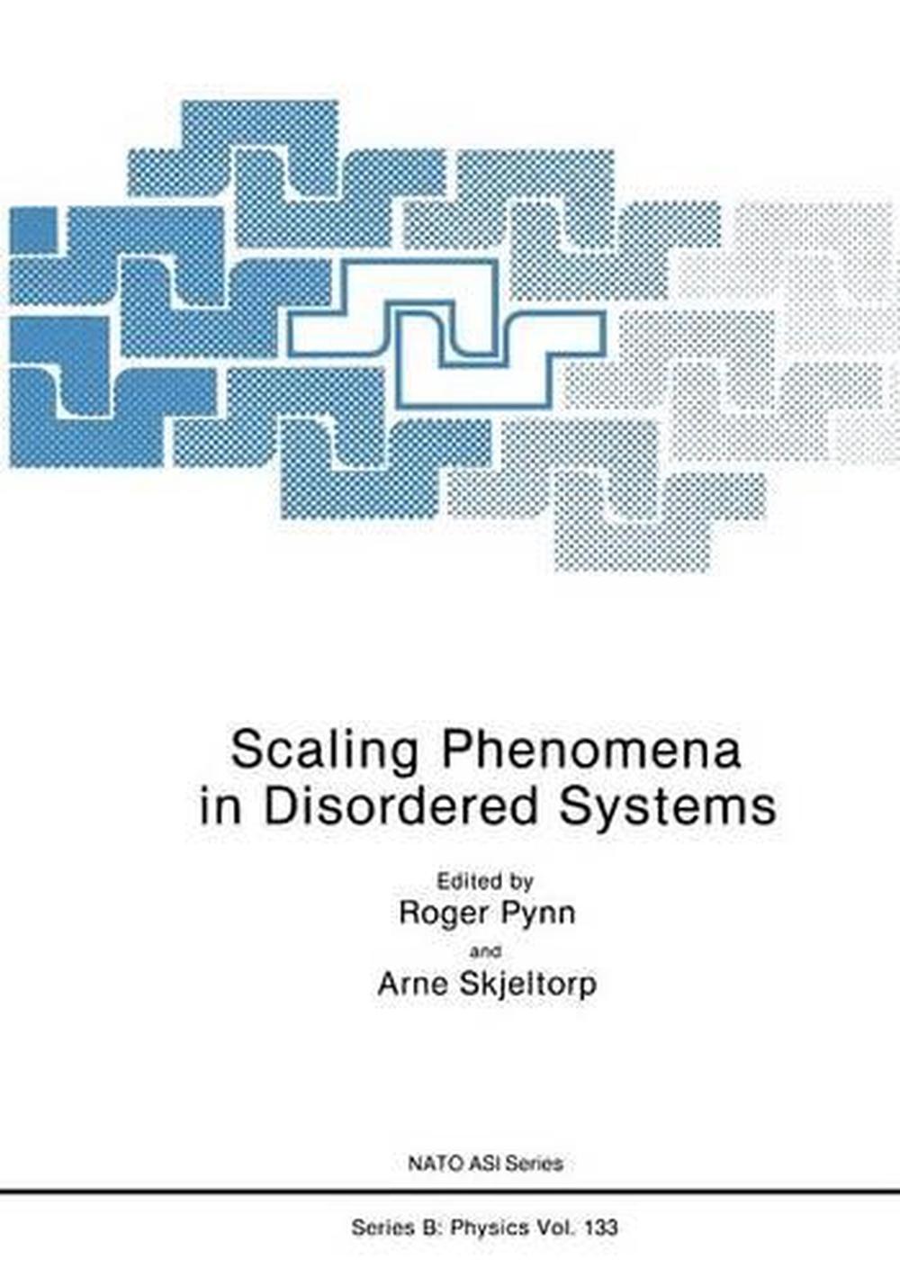 Scaling Phenomena in Disordered Systems by Roger Pynn (English ...