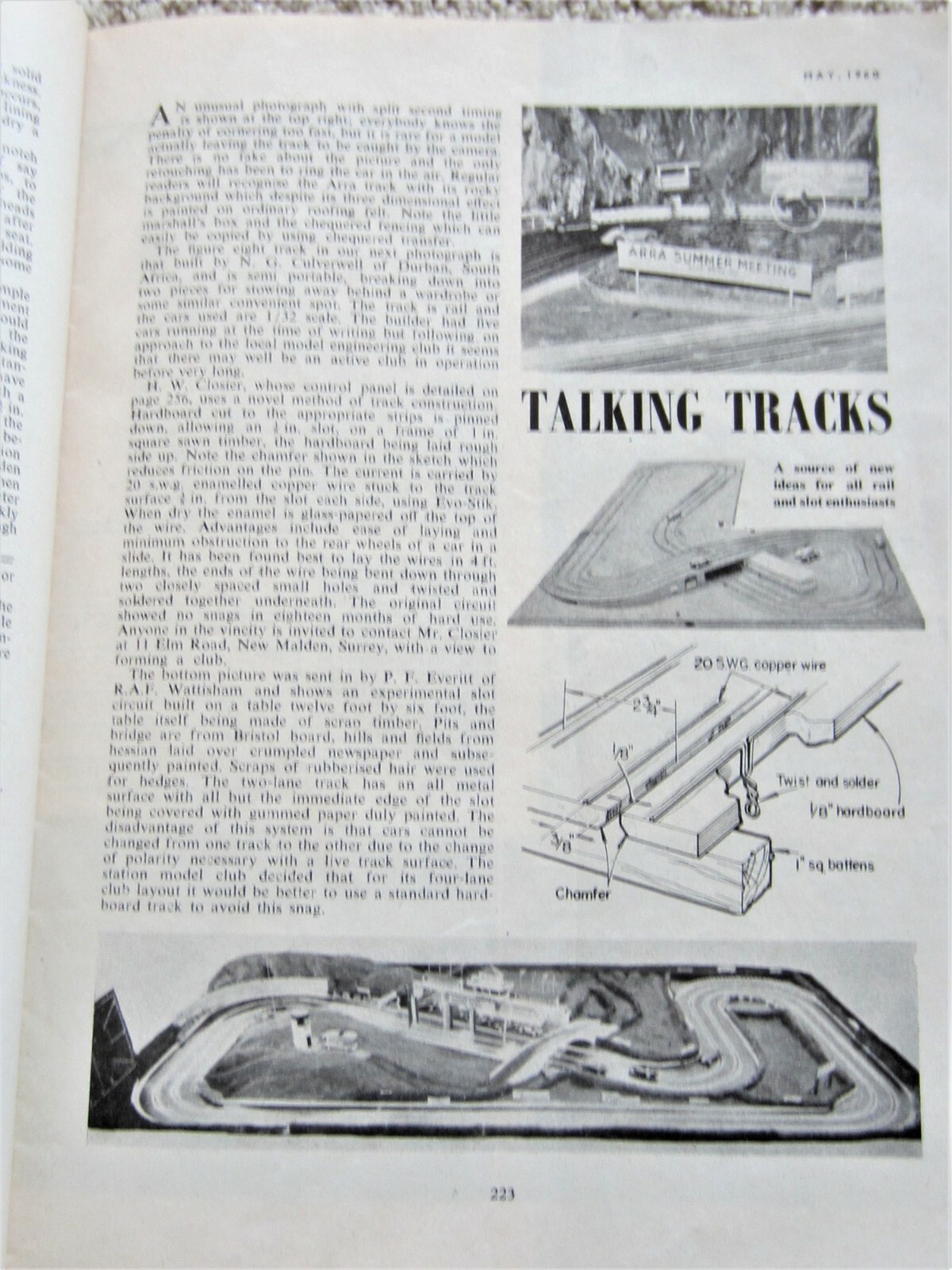 MAY 1960 MODEL MAKER MAGAZINE, MONACO F1 FERRARI, COOPER COVER BY ...