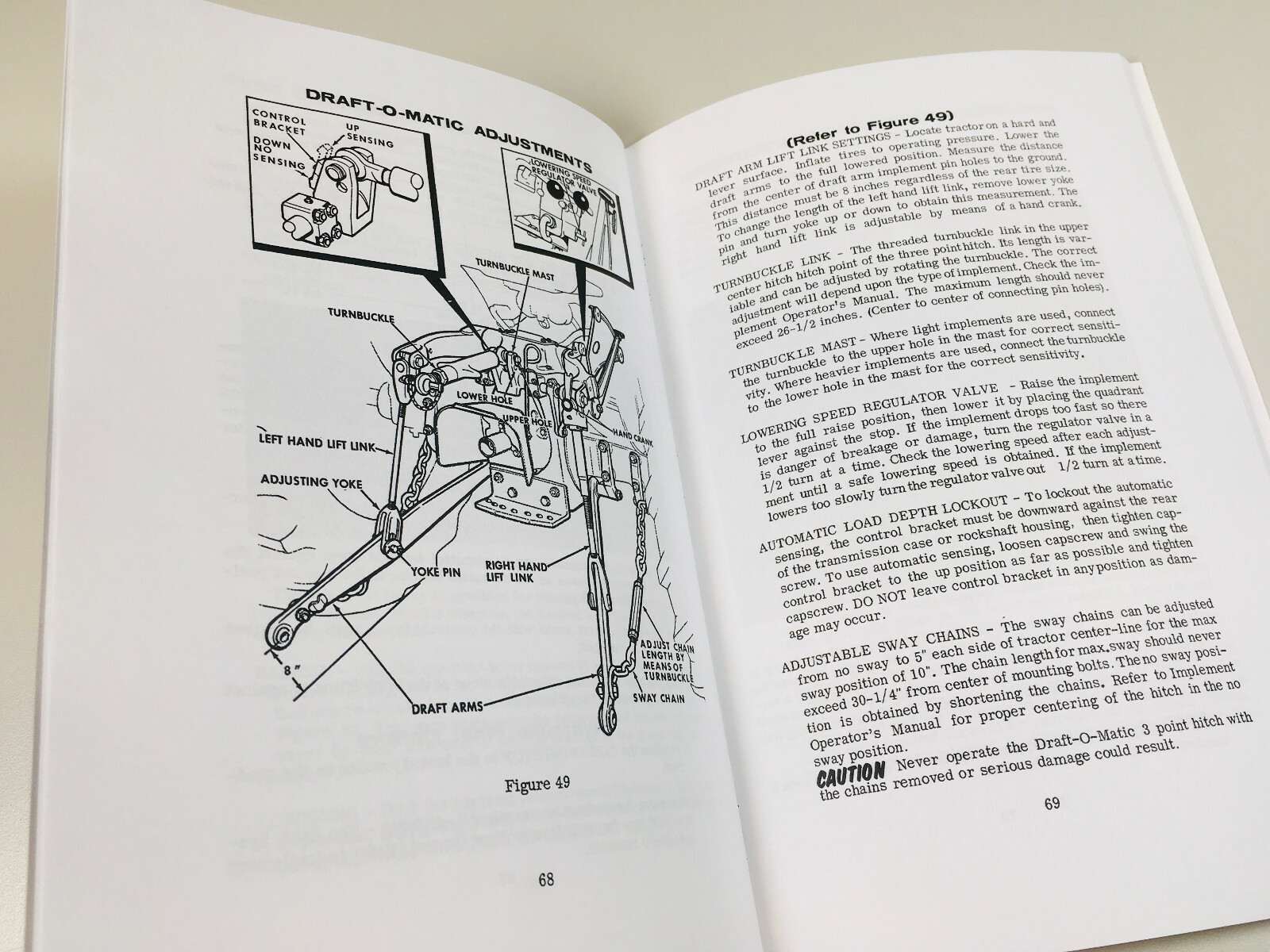 Case 430 530 Draft-O-Matic Tractor Operators Owners Manual PIN 8297801 ...
