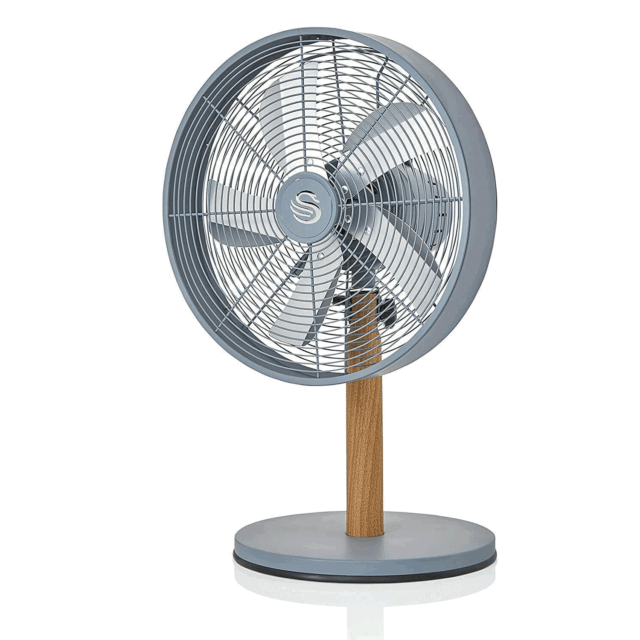 Swan Nordic Table/Desk Fan - Grey (SFA16920GRYN) for sale online | eBay UK