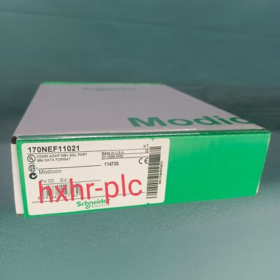 New In Box Schneider 170NEF11021 TSX Momentum Communication Adapter ...