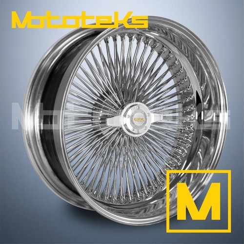 20X8 LUXOR WIRE WHEELS 150 STRAIGHT REV CHROME RIMS ADAPTER KNOCK OFF ...