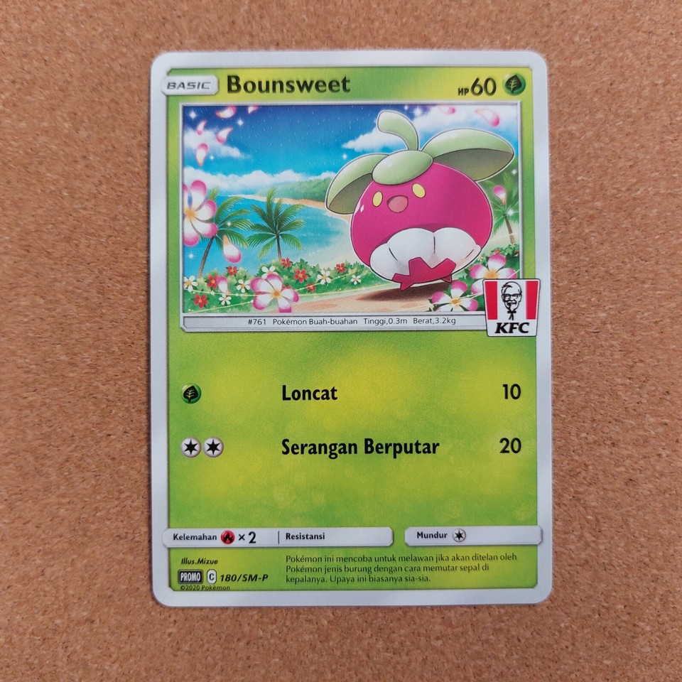 Pokemon KFC PROMO Set 8 Pikachu Charizard Mewtwo Eevee INDONESIA TCG ...