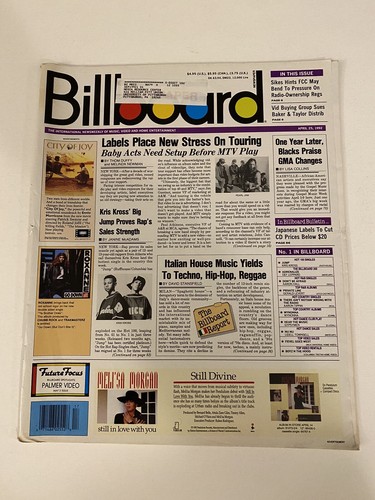 Billboard Magazine Body Count ICE-T April 25, 1992 EX | eBay