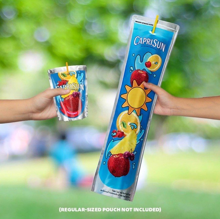 Capri Sun Summer Solstice Pouch Big Long Drink Pouch IN HAND SHIPS NOW ...