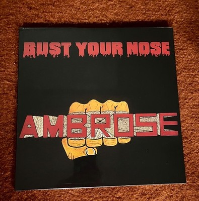 Ambrose Bust Your LP Hard rock psych remastered remix free sticker and ...