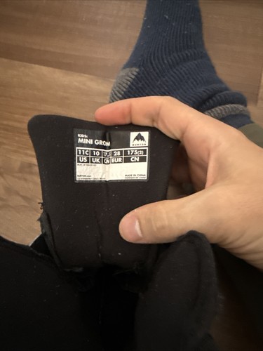 Burton Mini Grom Snowboard Boots Size 11c | eBay