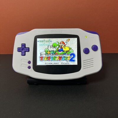 gameboy advance ips v5 screen color white purple Hispeedido3.0inch USB type-c | eBay