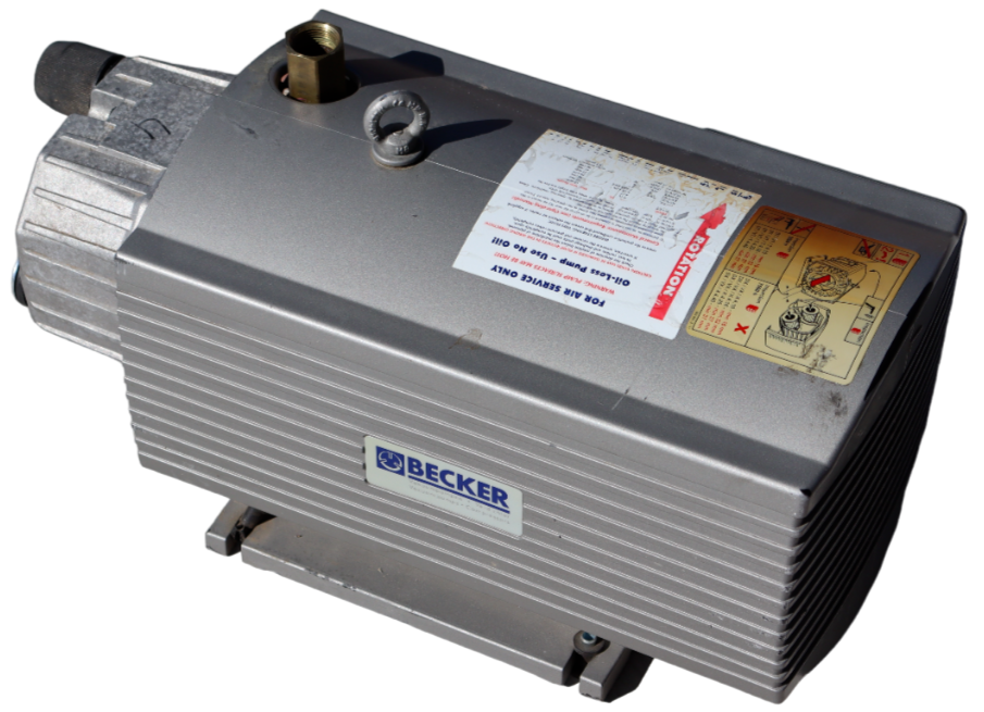 Becker 3 Phase Vacuum Pump FDR90S/95 Variable voltage 220V/440V Delta ...