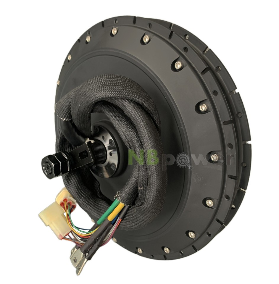 US stock:150mm dropout QS273 40H V3 8000W bare hub motor for motorcycle ...