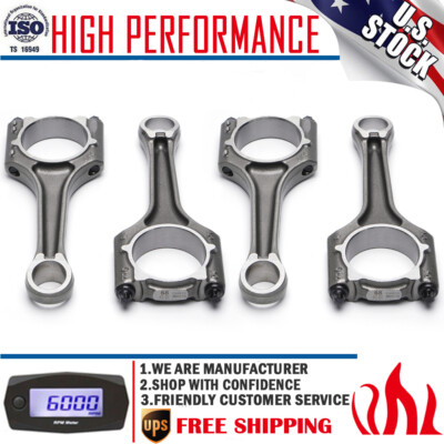 4x Connecting Rods Φ23mm 06H198401D For AUDI A4 Q5 2.0T VW PASSAT Jetta ...